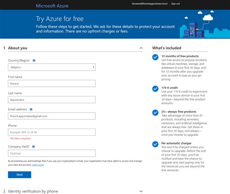 Azure Subscription Free Microsoft Azure Free Account Emwgh