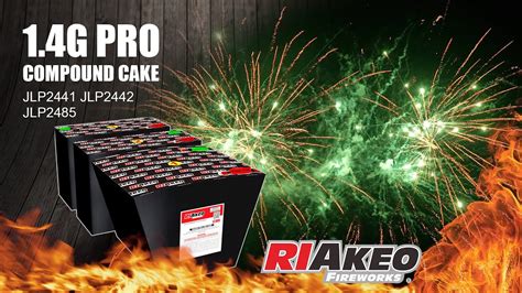 USA 1 4G PRO COMPOUND CAKE 148 Shots JLP2441 JLP2442 JLP2485 RIAKEO
