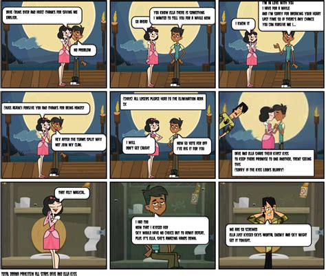 Dave And Ella Kiss Pahkitew All Stars By Marcel5333 On Deviantart