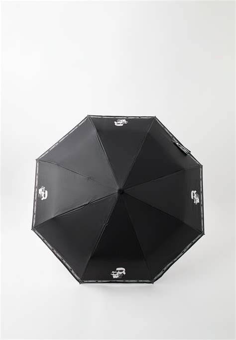 Зонт складной Karl Lagerfeld IKONIK, цвет: черный, RTLACG519001 ...