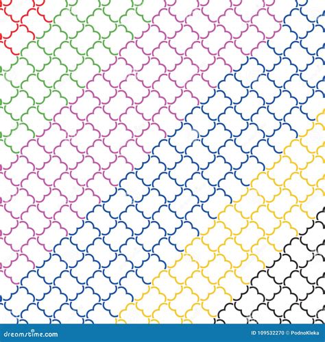 Unique Abstract Colorful Zig Zag Texture Pattern Stock Vector