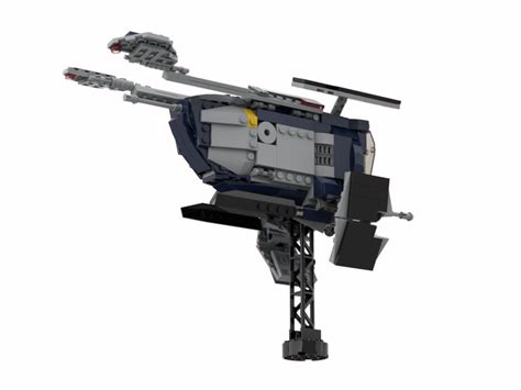 Lego Moc Republic Police Gunship By Lswfiend Rebrickable Build With