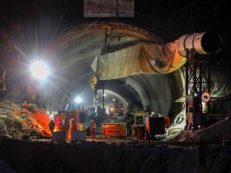 Rescue Operations In Full Swing At Uttarkashi Tunnel Collapse Site 6
