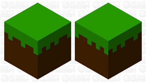 Grass Block Minecraft Mob Skin