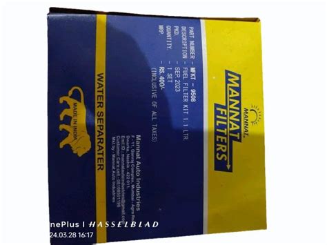 Water Separator Filter For Fuel Filtration At ₹ 3000 Piece In Navi