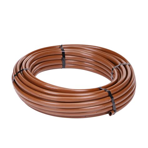 5 8 In Dura Flo Dripline With 1 Gph Pressure Compensating Emitters 12 In Spacing Brown