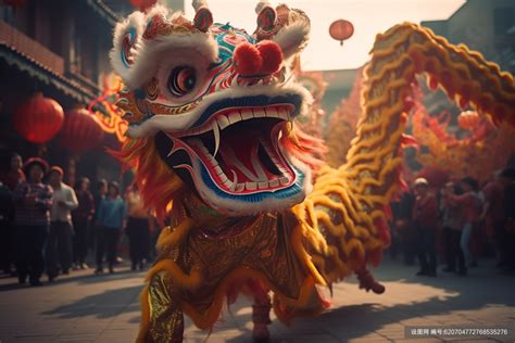 新年春节传统舞狮图片摄影图png下载编号620704772768535276 设图网