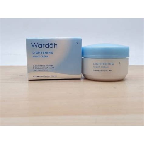 Jual Dijual Wardah Lightening Night Cream 30gr New Terjangkau Shopee