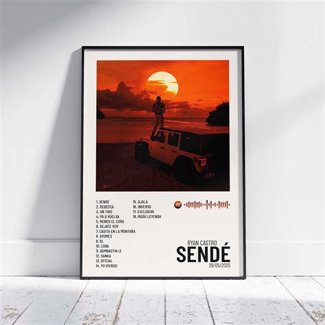 SendÉ Poster Digital álbum Ryan Castro Urban Sound Prints