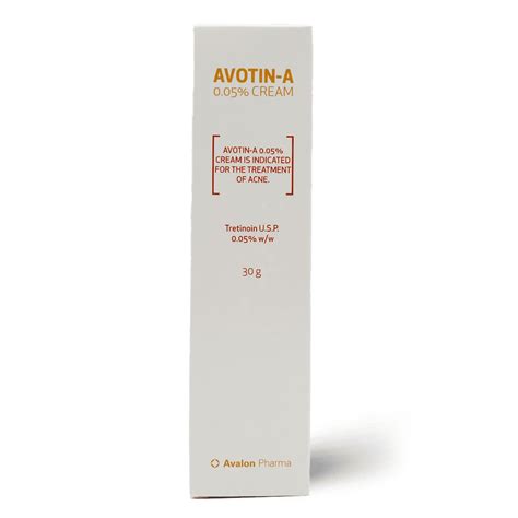 Avalon Avotin A Cream 30gm Ucp Pharmacy