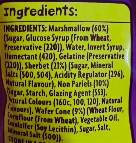 Wizz Fizz Sherbert Cones 14g Tempting Sweets