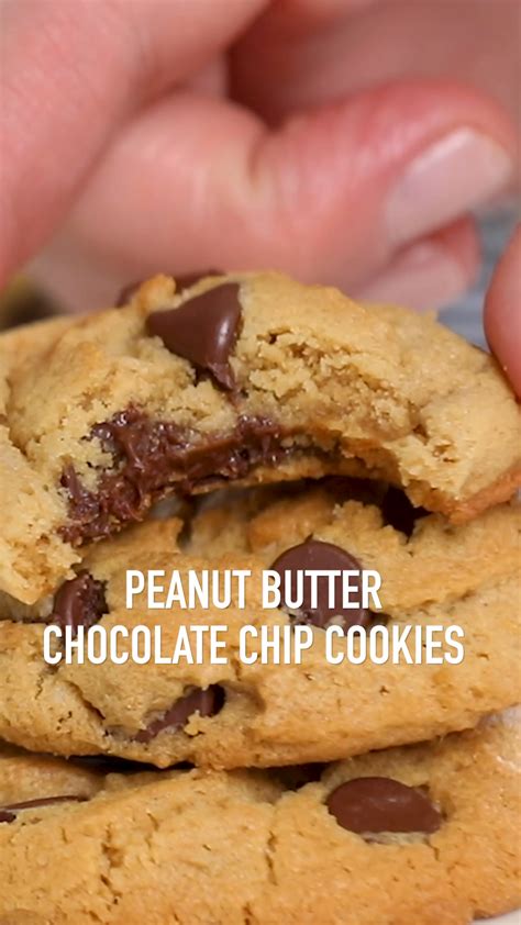 Peanut Butter Chocolate Chip Cookies Artofit