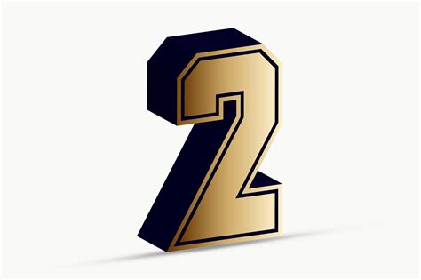 Number 2 Design Graphic By Tanvirahmed54366 · Creative Fabrica