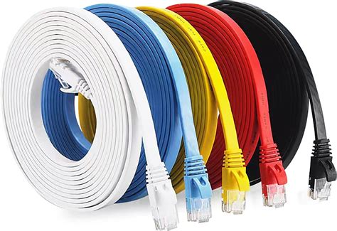 Tunghey Cat 6 Ethernet Cable 5 Pack At A Cat5e Price But Higher