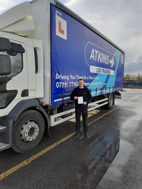 Well Done Mikey Passing Hgv Test First Time Today 2 Of Our Staff