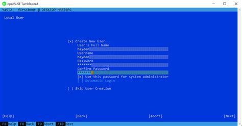 Install OpenSUSE Tumbleweed On WSL