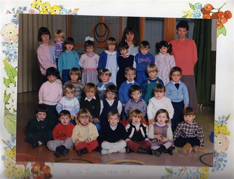 Photo De Classe Moyen De 1988 Ecole Maternelle De Laéroport Copains