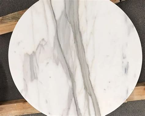 Goldtop Marmol Table Basse Marbre Blanc White Statuario Marble Countertops