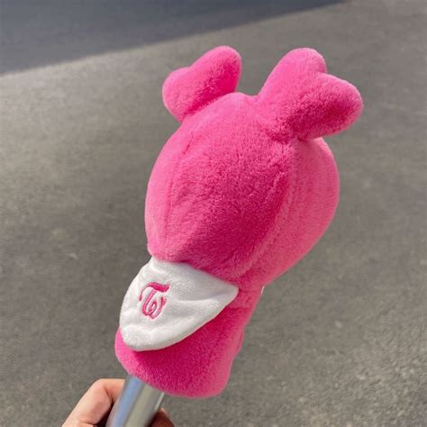 Kpop Cute Twice Light Stick Cover Fans Concert Candybong Lovely Plush Cape Without Lightstick