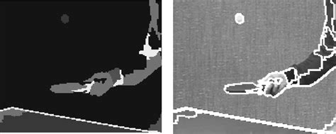 Table Tennis Spatiotemporal Segmentation Using Arbitrarily Shaped