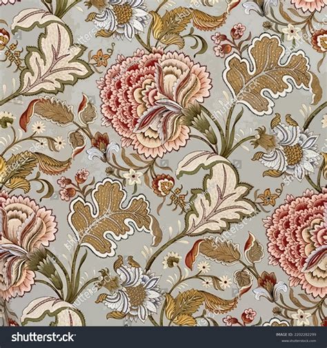 Fractal Art Textile Design Abstract Batik Stock Illustration 2202282299 Shutterstock