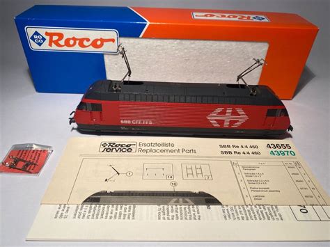 Roco E Lok Sbb Re460 Rot LÖtschberg Dc Analog 43655 Acheter Sur Ricardo
