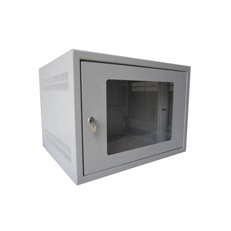 Comrack 12u Wall Mount Networkserver Data Cabinet Rack Silverwhite