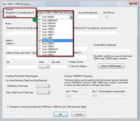 RECI LIST FORM A W2 Mate Software Tutorials