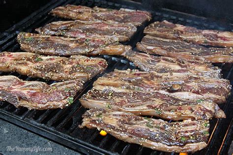 Korean Barbecue Beef Short Ribs