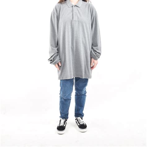Sizing Longsleeve Polo Shirt Women Origin Garments