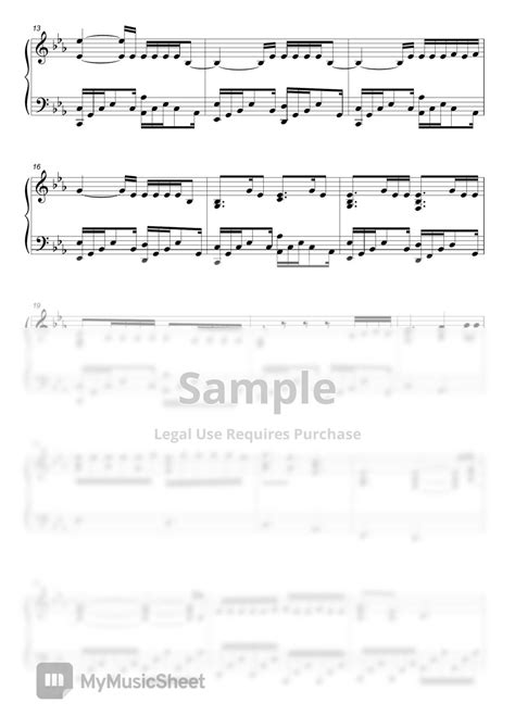 Bts 방탄소년단 Mikrokosmos 소우주 [piano Cover] 악보