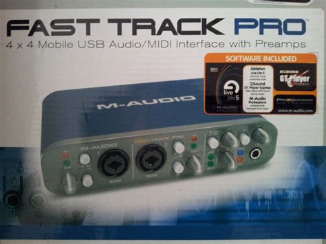 M Audio Fast Track Pro Image Audiofanzine