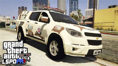 GTA V Rotina Policial Troca De Tiro Entre Gangues PMBA 105 Mod