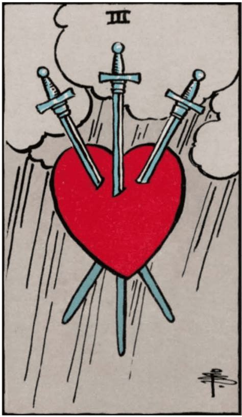 [타로] 소드3 Three Of Swords 해석 가이드 2024 더메인타로