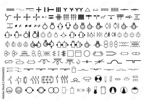 Connecting Wire Electrical Diagram Symbol Pinouts Table Of