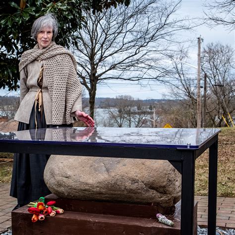 A New Home For An Old Rock Associated With A Maryland Witch The