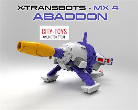 X Transbots Mx4 Abaddon Is On Pre Order City Toys
