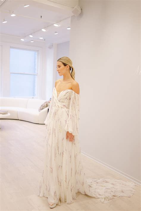 Monique Lhuillier Fall 2023 Bridal Collection LWD