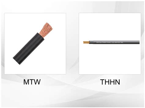 mtw vs thhn wire 7 considering factors