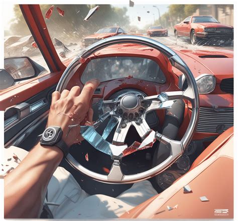 Drivers Pov In The Middle Of A Car Crash By Mike S Playground