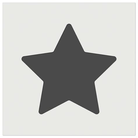 Star Shape Excellent Wall Cookie Diy Craft Reusable Stencil Michaels