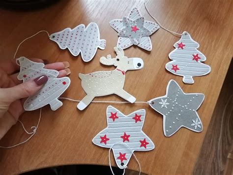 Рождественская гирлянда Christmas Ornaments Holiday Decor Gingerbread
