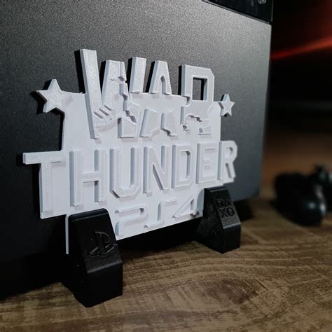 Stl File Vertical Support Ps4 War Thunder 🌩️・3d Printable Model To