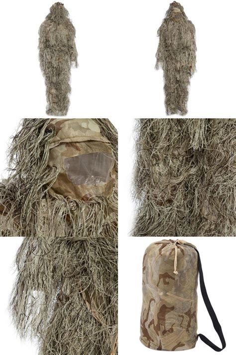 32 99US Ghillie Suit Cs Camouflage Suits Set 3d Bionic Leaf Hunting