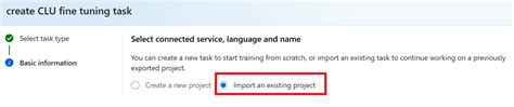 Quickstart Create A Conversational Language Understanding Project