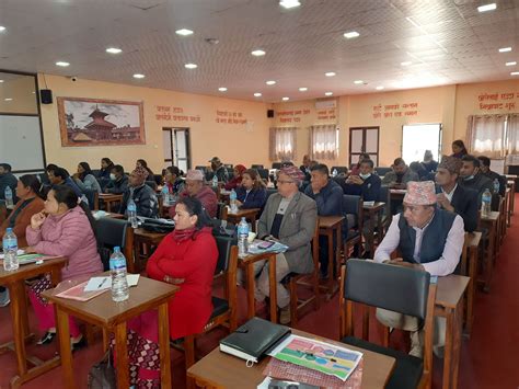 स्वस्थ जीवन प्रवर्धनका लागि चाँगुनारायणका जनप्रतिनिधिलाई अभिमुखीकरण