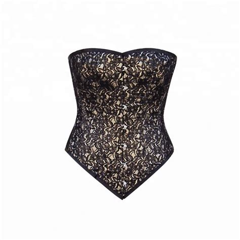 High Quality Brocade Overbust Corset For Fashion And Club Wear