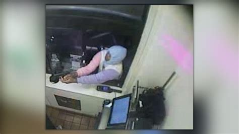 Suspect Reaches Over Drive Thru Points Firearm During Attempted