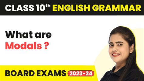 What Are Modals Modals Class 10 English Grammar 2023 24 Youtube