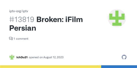 Broken IFilm Persian Issue 13819 Iptv Org Iptv GitHub